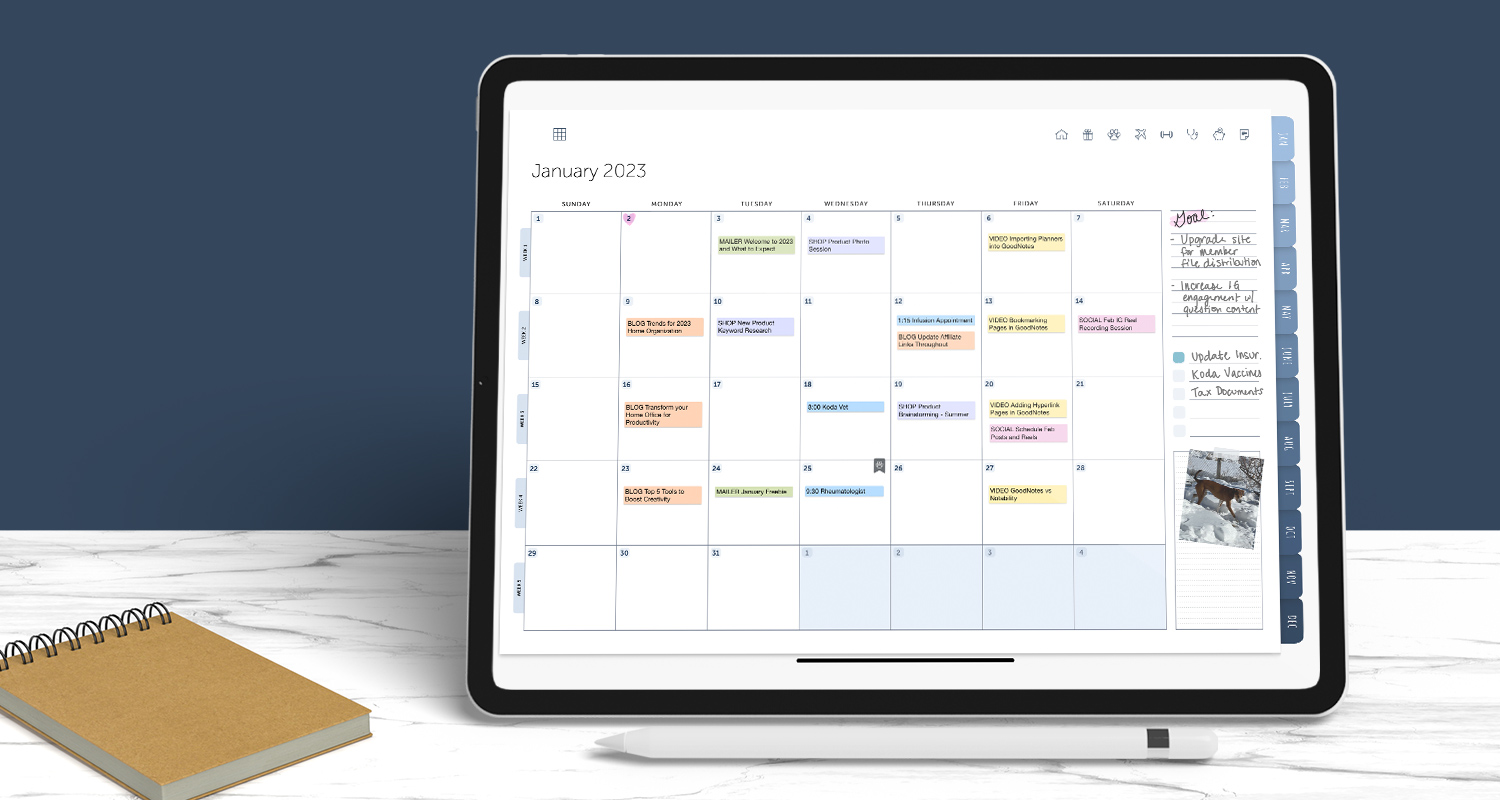 Advantages of Digital Planners and How to Get Started Organizing Your ...