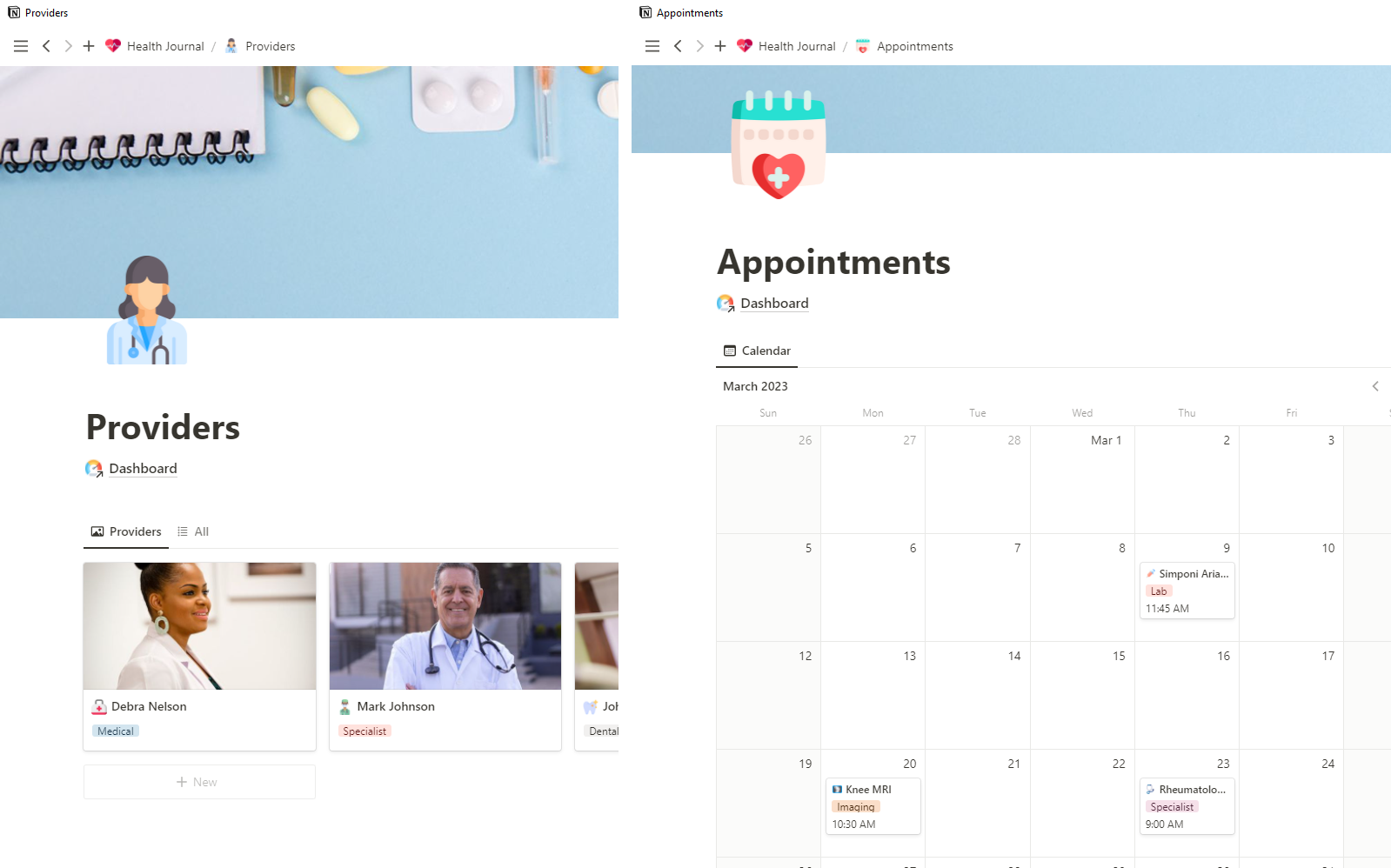 First Look at My Health Journal Template for Notion – My Pixel Life